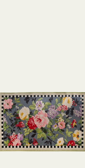 MacKenzie-Childs - Tudor Rose Rug, 8' x 10'