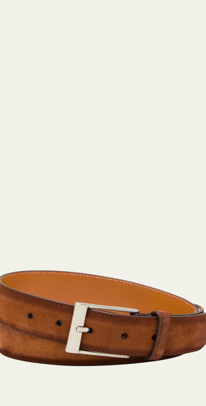 Magnanni - Men's Telante Suede Leather Belt