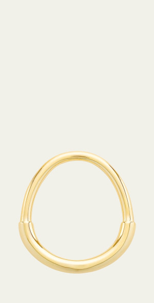 Mellerio - 18K Yellow Gold Riviera Chasing Band Ring