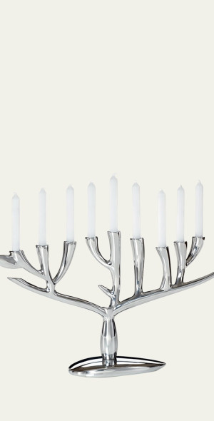 Nambe - Tree of Life Menorah