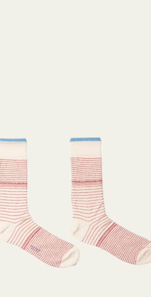 Paul Smith - Men's Elliot Stripe Melange Crew Socks