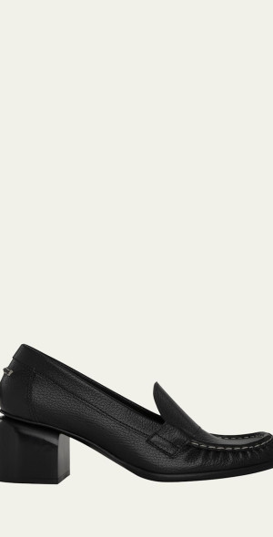 Pierre Hardy - Romy Leather Heeled Loafers