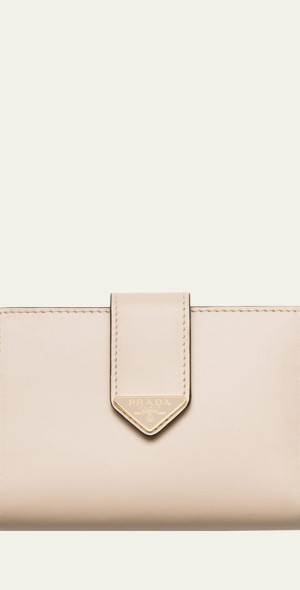 Prada - Calf Leather Compact Wallet