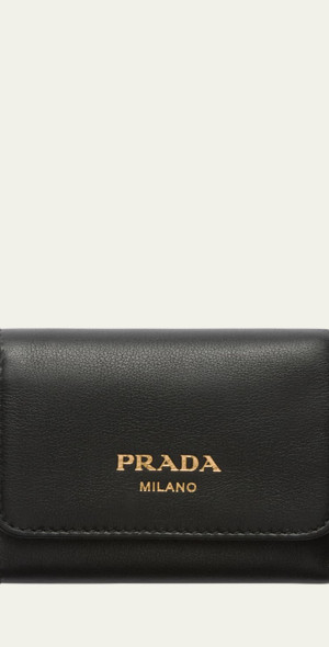 Prada - Leather Compact Wallet