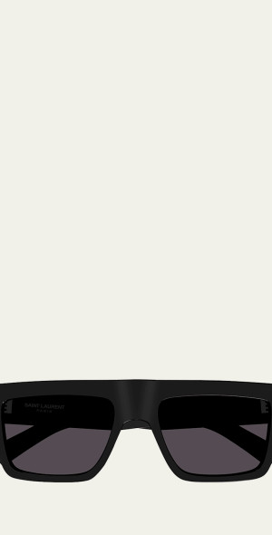 Saint Laurent - Men's SL 628 Acetate Rectangle Sunglasses