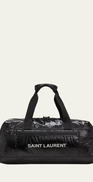 Saint Laurent - Men's YSL Sport Nylon Logo Duffel Bag