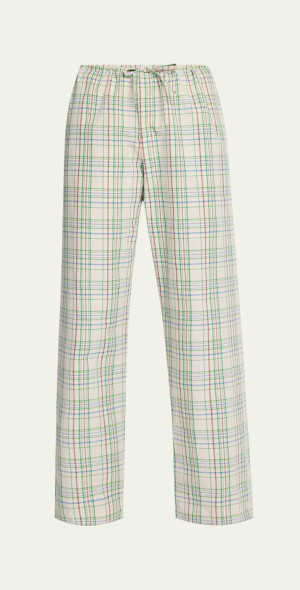 THE ROW - Hypnosta Plaid Drawstring Pants