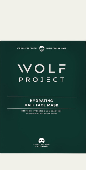 The Wolf Project - Hydrating Half Face Mask, 4 Pack