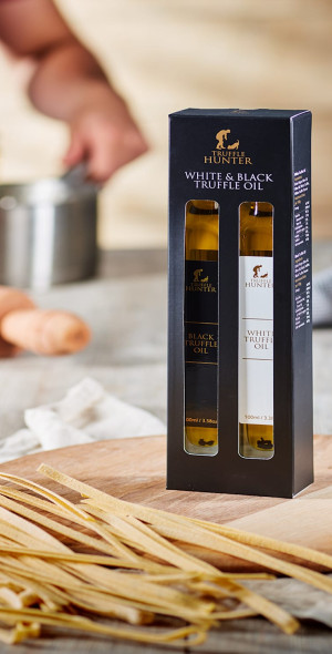 TruffleHunter - Black and White Truffle Oil Set - Super-con. (100ml/3. ...
