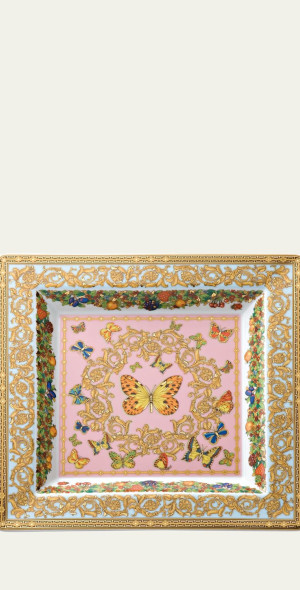 Versace - Butterfly Garden Square Tray
