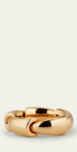 Vhernier - Pink Gold Calla Media Ring