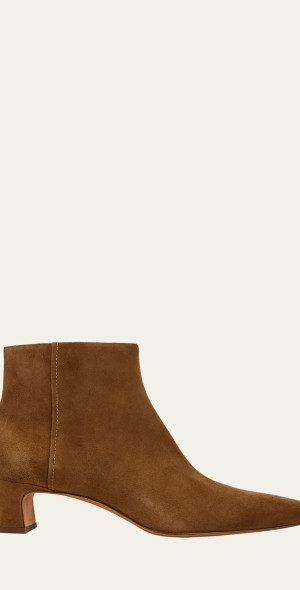 Vince - Silvana Suede Zip Booties