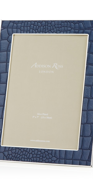 Addison Ross - 5 x 7 Faux Croc Mocha Frame