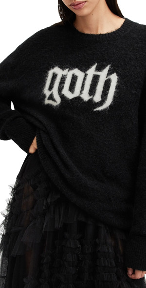Allsaints - Goth Graphic Sweater
