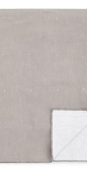 Amalia Home Collection - Reversible Linen Throw