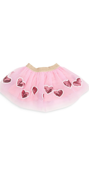 Angel Dear - Girls' Big Hearts Tutu Skirt