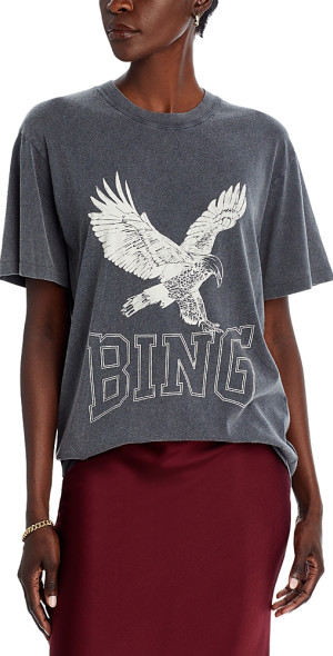 Anine Bing - Lili Retro Eagle Graphic Tee