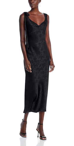 Aqua - x Liat Baruch Silk Jacquard Maxi Dress