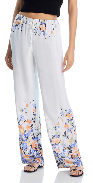Bella Dahl - Drawcord Wide Leg Linen Pants