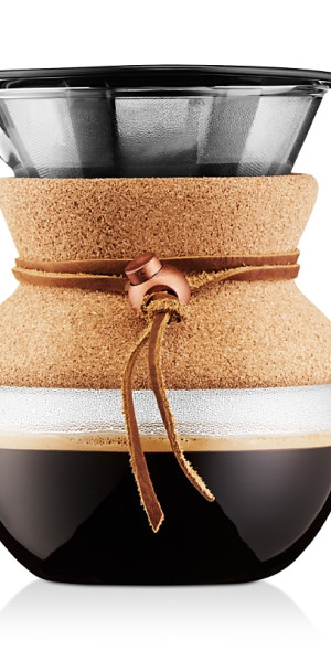 Bodum - 17oz Cork Pour Over Coffee Maker