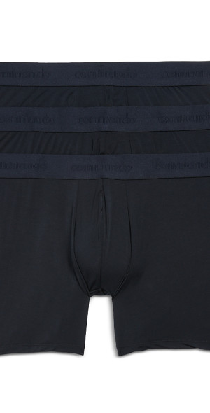 Commando - Micro Modal Modern Fit Boxer Briefs, Pack of 3