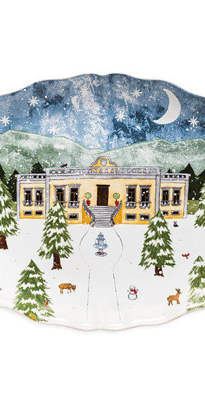 Costa Nova - Casafina The Nutcracker Large Oval Platter