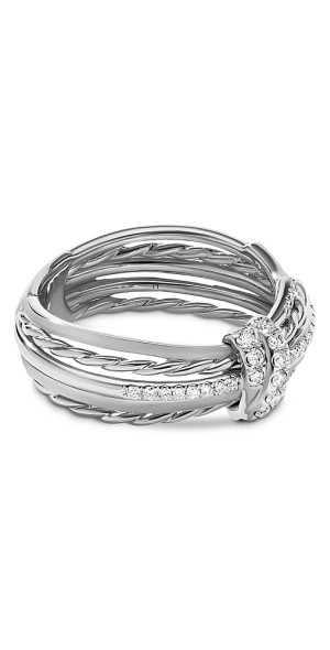 David Yurman - x Angelika Diamond Multirow Ring