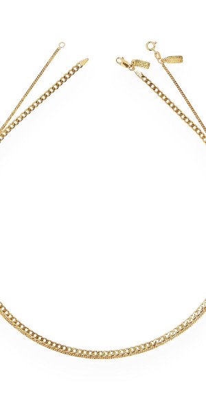 Deux Lions Jewelry - Stack Cuban Chains in Gold for her