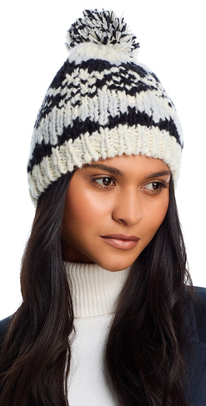 Echo - Graphic Fair Isle Beanie