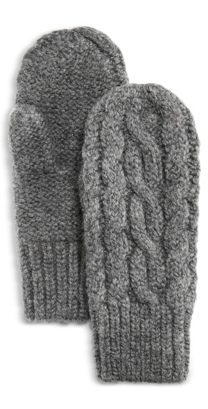 Echo - Jumbo Cable Mittens