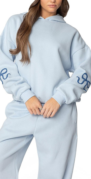 Edikted - Bonney Bow Detail Hoodie