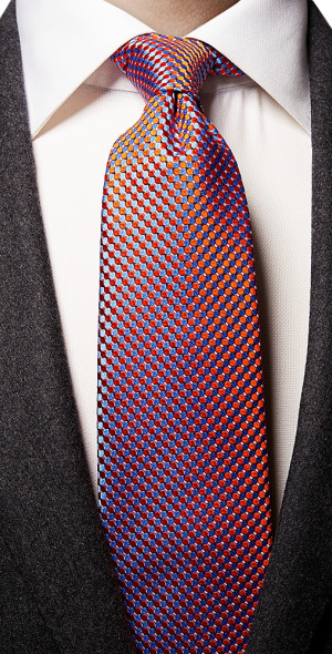 Eton - Two-tone circle pattern