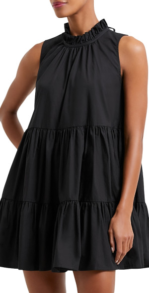 French Connection - Rhodes Poplin Swing Mini Dress