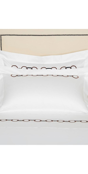 Frette - Links Embroidery Sham, Standard