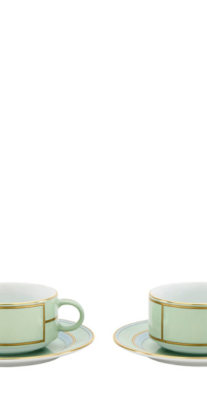 Ginori 1735 - Colonna Diva Tea Set for 2