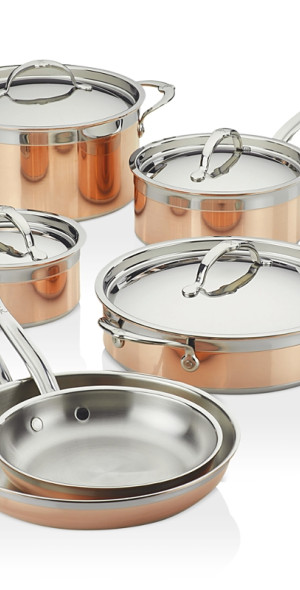 Hestan - CopperBond 10-Piece Cookware Set