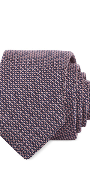 Hugo - Micro Dash Silk Blend Skinny Tie
