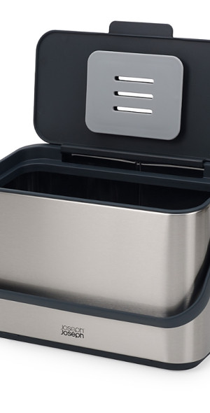 Joseph Joseph - Collect 4 Liter Stainless Steel Food Waste Compost Caddy
