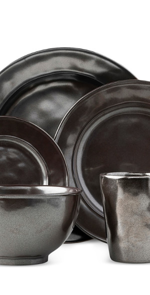 Juliska - Pewter Stoneware 5 Piece Place Setting
