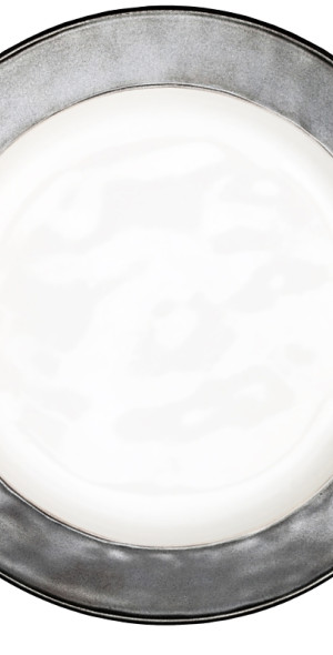Juliska - Pewter Stoneware Round Side Plate