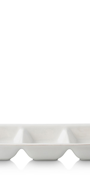 Juliska - Puro Whitewash Divided Serving Dish