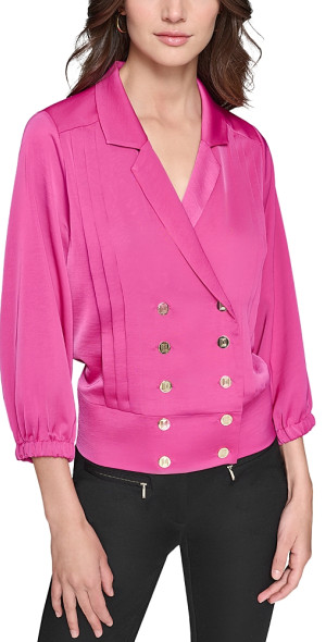 Karl Lagerfeld Paris - Double Breasted Blouse