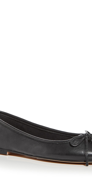 Kurt Geiger London - Women's Eagle Head & Bow Ballerina Flats