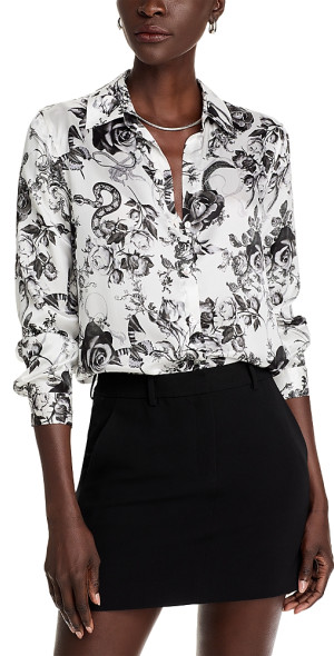 L'agence - L'Agence Tyler Silk Floral Blouse