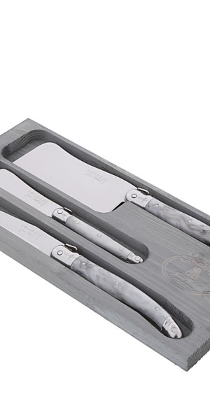 Laguiole Jean Dubost - 3-Piece Cheese Set