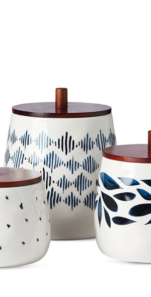 Lenox - Blue Bay 3-Piece Canister Set