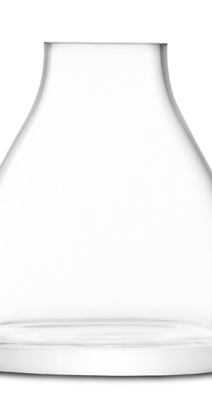 Lsa - Flower Kiln Clear Glass Vase, Small