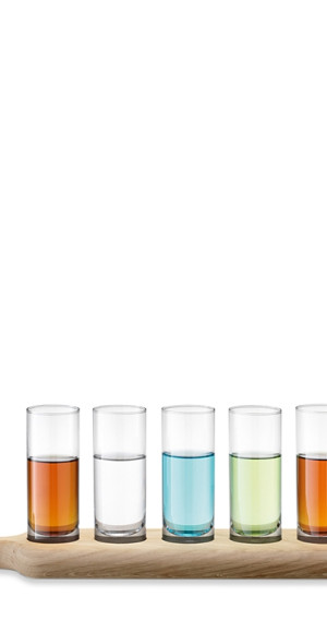 Lsa - Oak Paddle & Vodka Set