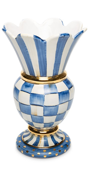 Mackenzie-childs - Mackenzie-Childs Royal Check Collection Great Vase
