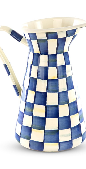 Mackenzie-childs - MacKenzie-Childs Royal Check Enamel Practical ...